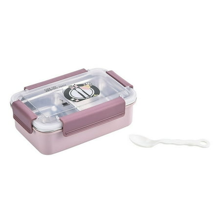CNKOO Portable Heat Insulated Stainless Steel Liner Two Compartment ...