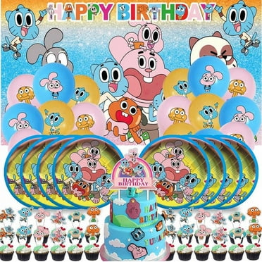 Bad Guys Party Supplies Plates Decorations Birthday Cake Topper Banner ...