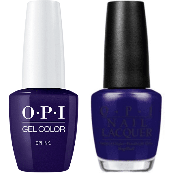 OPI GELCOLOR + MATCHING LACQUER OPI INK #B61 - Walmart.com
