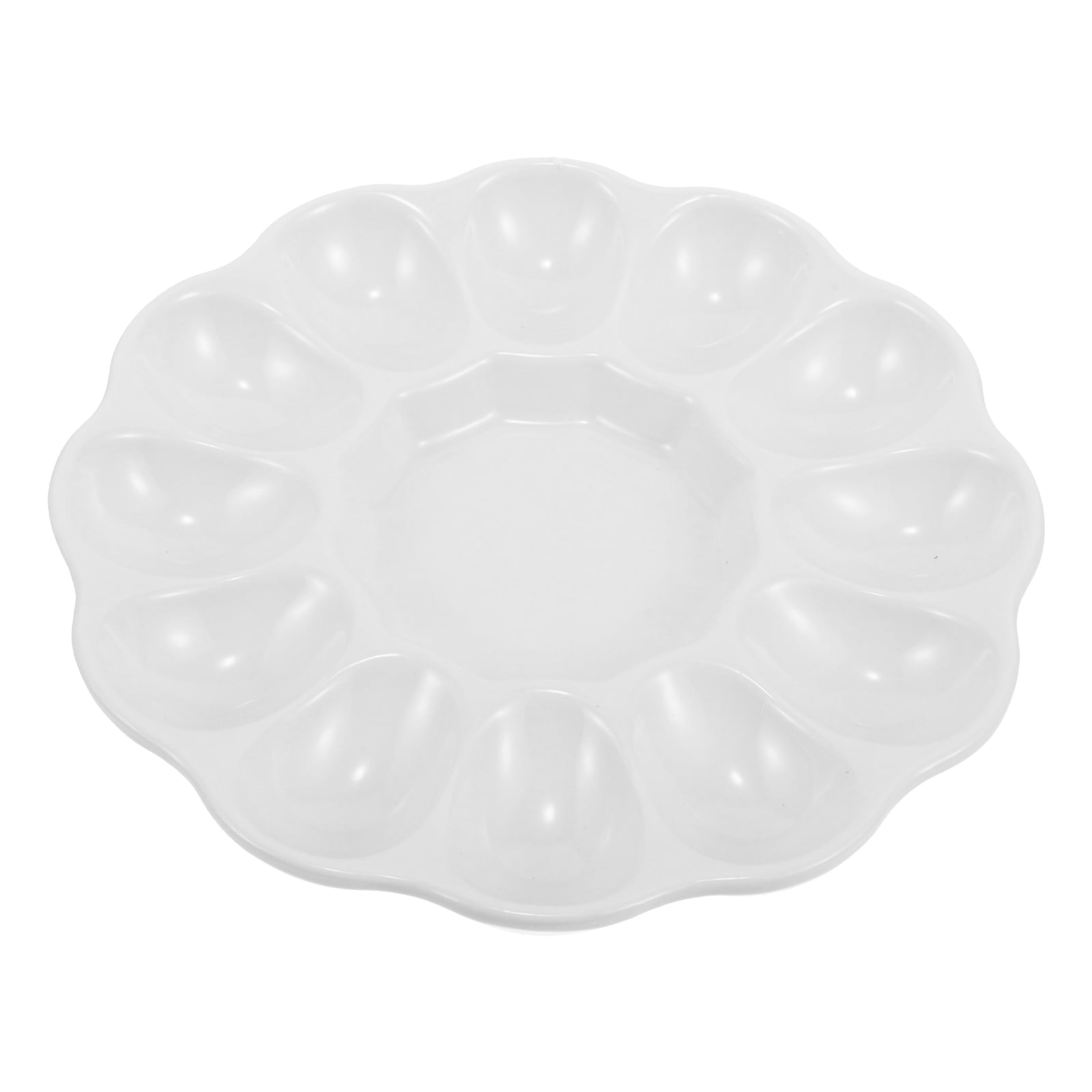 Click here for Qusenong Egg Platter Ceramic Deviled Egg Tray Cate... prices