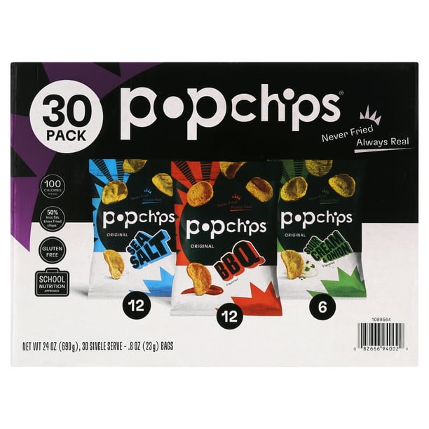 Popchips Variety Box (30 Pack) - Walmart.com