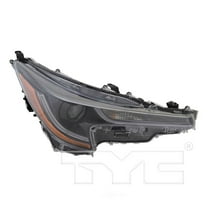 TYC LED Headlight for 20-20 Toyota Corolla L/LE (US Built) Left Driver Fits 2021 Toyota Corolla ...