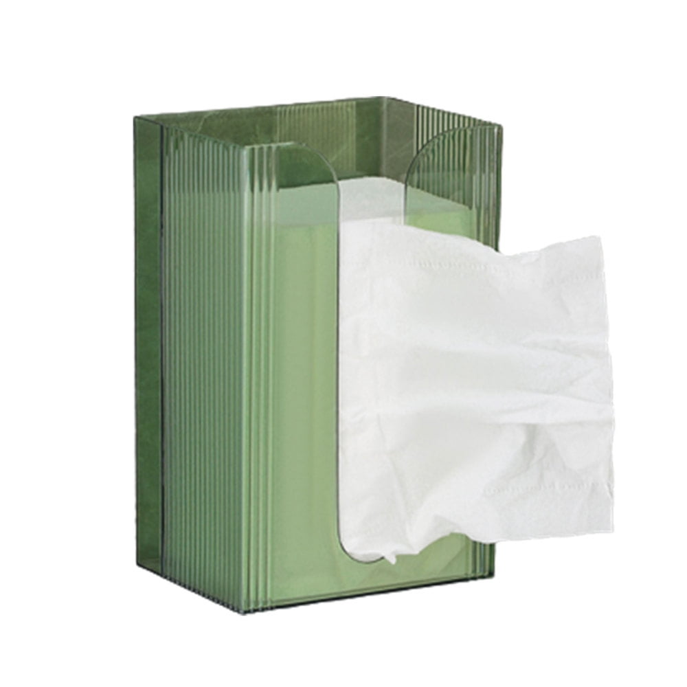 Wall Mounted Roll Tissue Container Easy Storage Versatile Space Saver ...