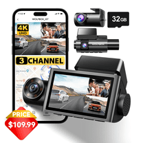 "Nextbase 222X Dual Dash Cam Front & Rear, 1080p HD, 2.5"" IPS Screen ...