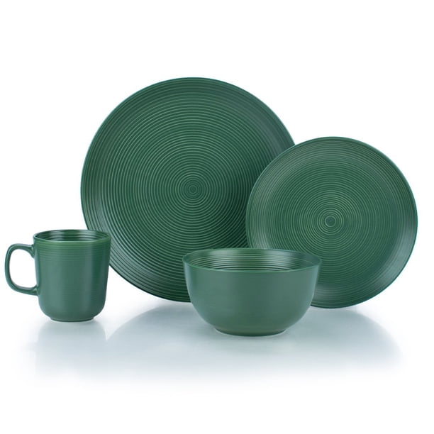 Everything Kitchens Modern Colorful Neutrals - Rippled 16-Piece ...