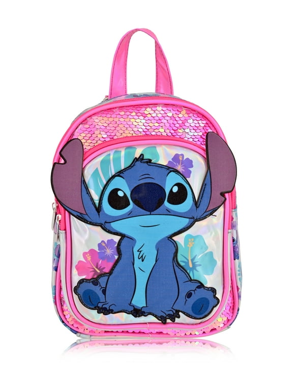 Disney Lilo & Stitch Backpack 17" with Laptop Compartment for School ...