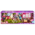 Barbie Horse Ranch Playset with Barbie, Stacie and Chelsea Doll ...