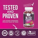 B12 Gummies, Extra Strength Energy 3000 mcg Vitamin B12, B-12 Energy ...