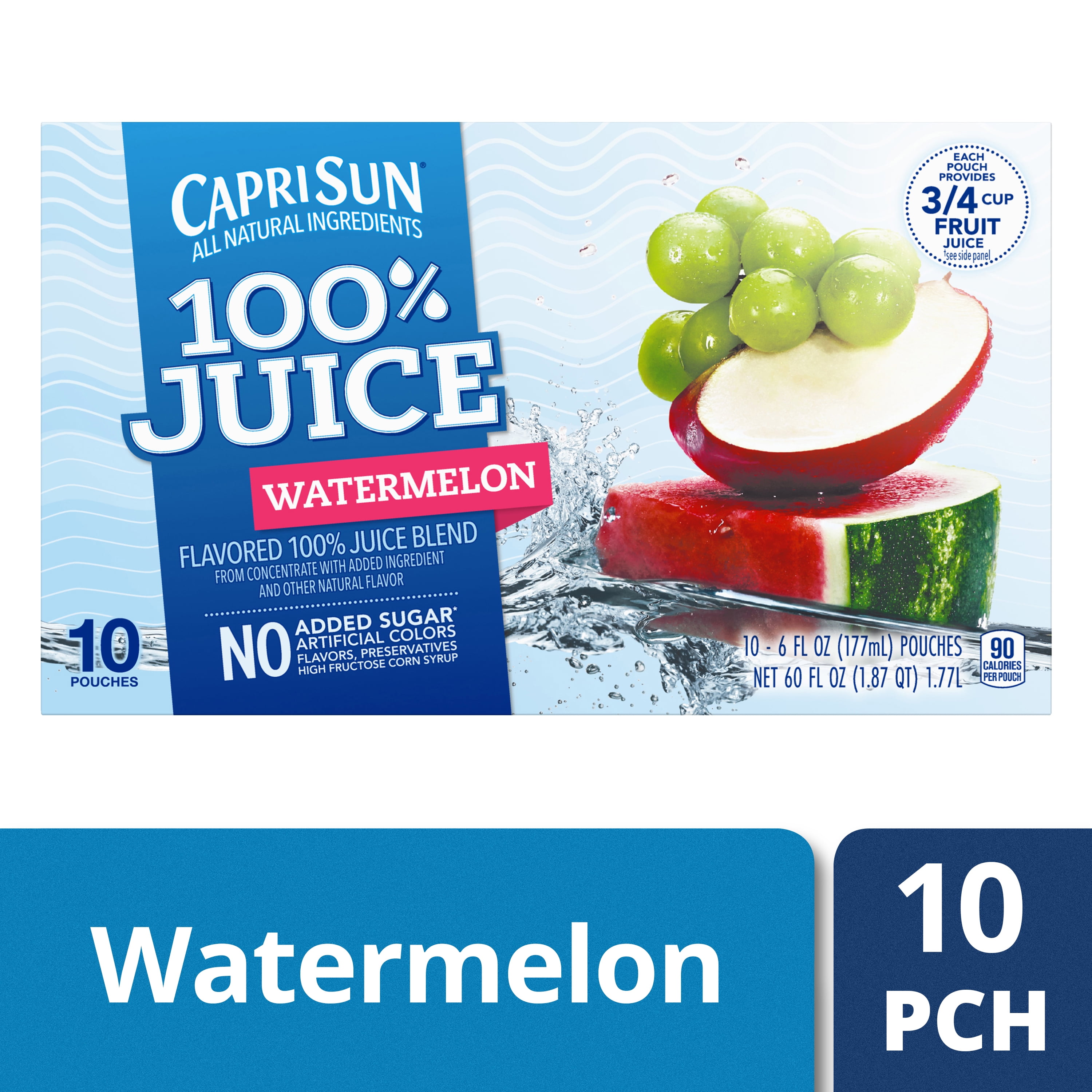 Capri Sun All Natural 100 Juice Nutrition Facts | Besto Blog