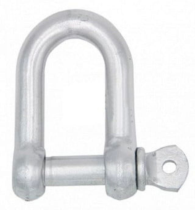 MarineNow Galvanized D Shackle for Anchor, Rigging, Tie Down, Recovery ...