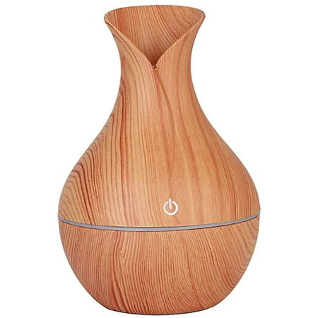 Aroma Diffuser 130 Ml Ultrasonic Humidifier Humidifier Wood Grain Mini Mute Usb Diffuser ...