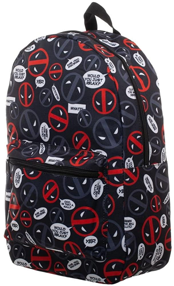 Marvel Deadpool Bag Sublimated Backpack - Walmart.com