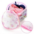 Cartoon Mesh Bra Bag with Bracket for Gentle Washing and Secure Home ...