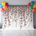 Photo Backdrop 5x7 ft Brown Eucalyptus Leaves Photography Backdrops ...