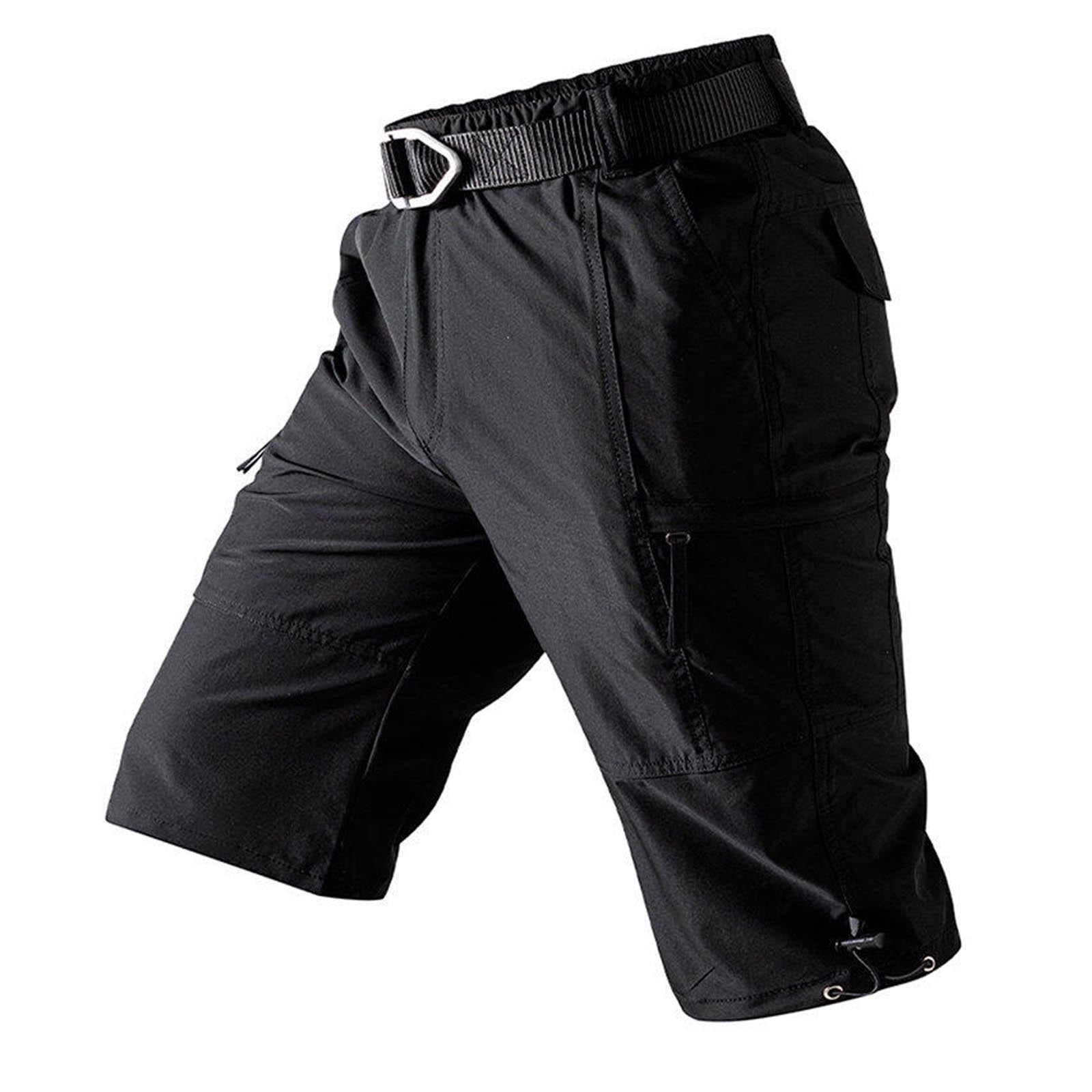 Click here for Lksixu Mens Shorts Mens Summer Casual Fashion Pock... prices