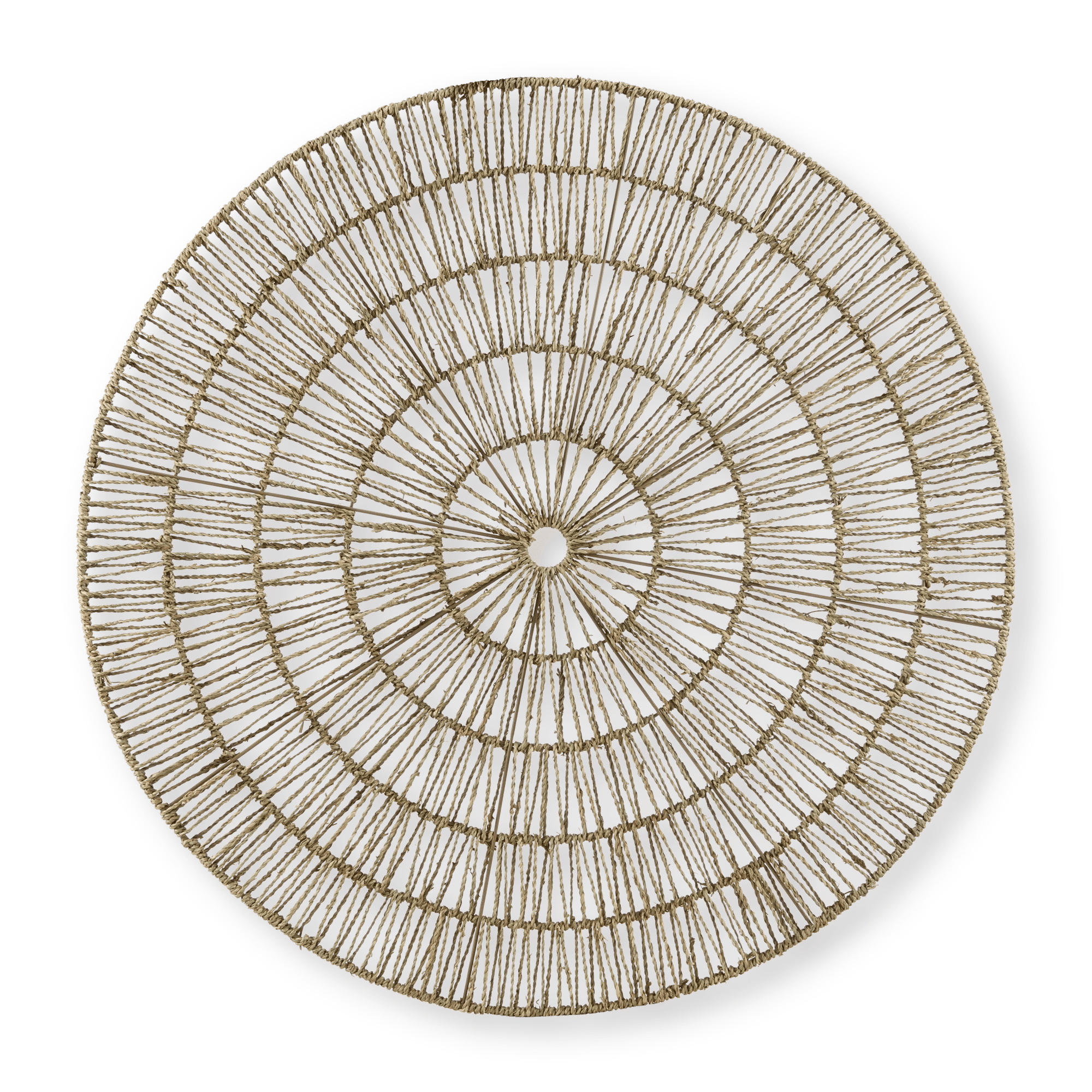 Click here for Bouclair Natural Seagrass Wall Plaque 36 In (91.4... prices