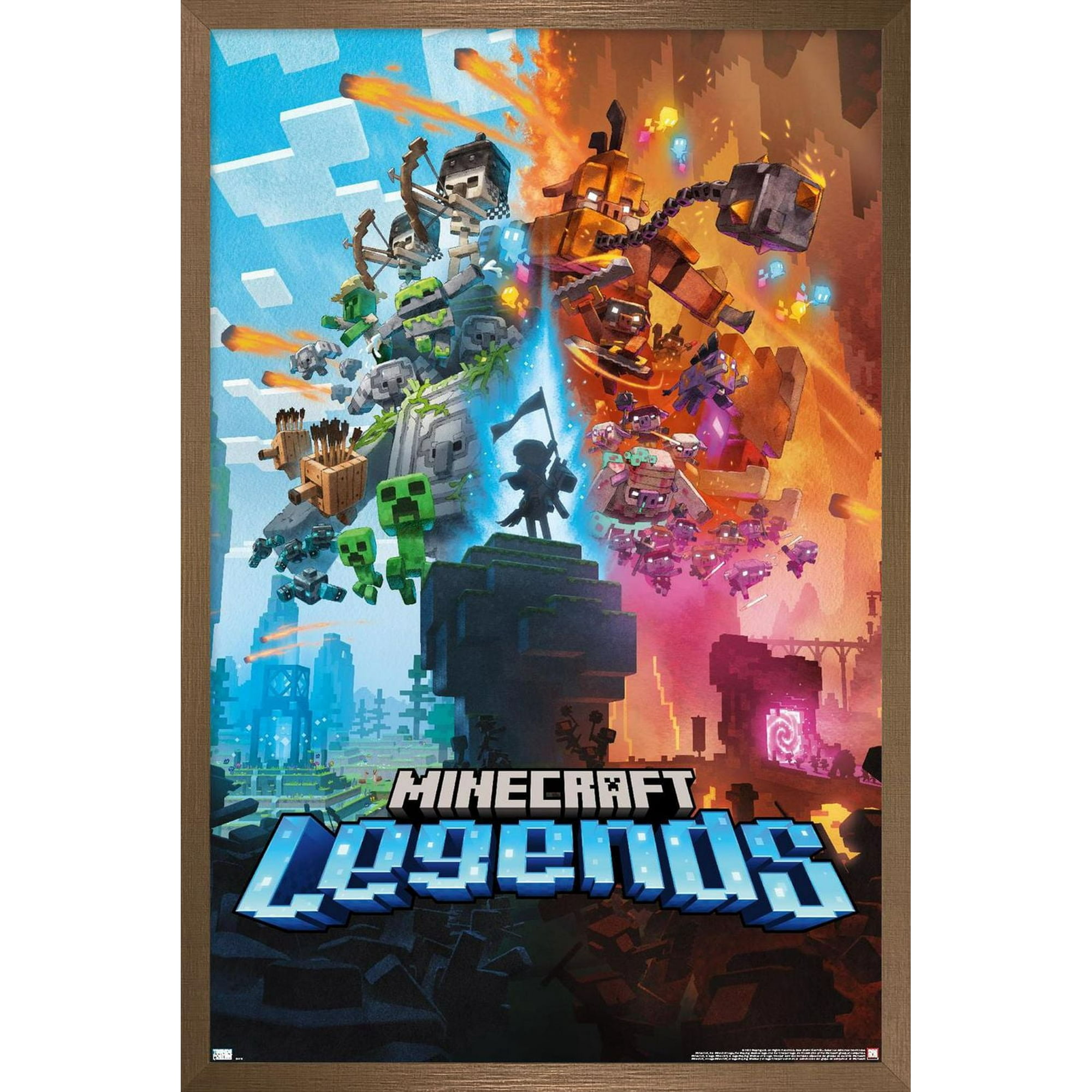 Click here for Minecraft: Legends - Key Art Wall Poster  22.375 X... prices