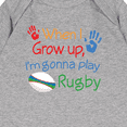 Inktastic Future Rugby Player Baby Romper Coveralls - Walmart.com