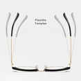 Smart Zoom Reading Glasses +1.00 to +7.00 Auto-Adjusting Blue Light ...