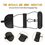 LNKOO Bag Bungee,1 Pack Luggage Bungee Strap Add a Bag, Z&L Adjustable ...