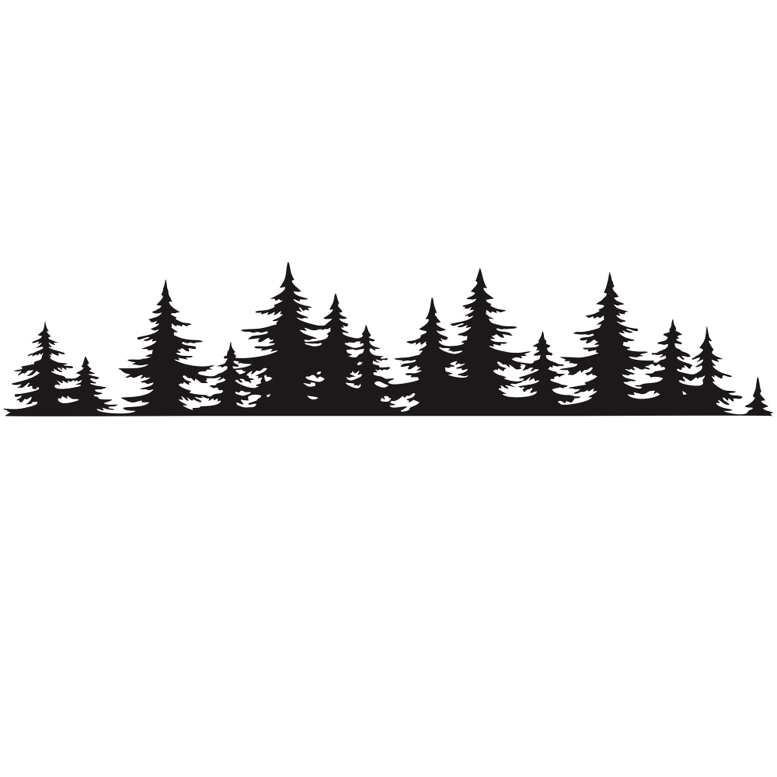 Pine Tree Forest Clipart
