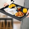 Bamboo Bed Tray Table with Folding Leg, Breakfast in Bed Tray for ...