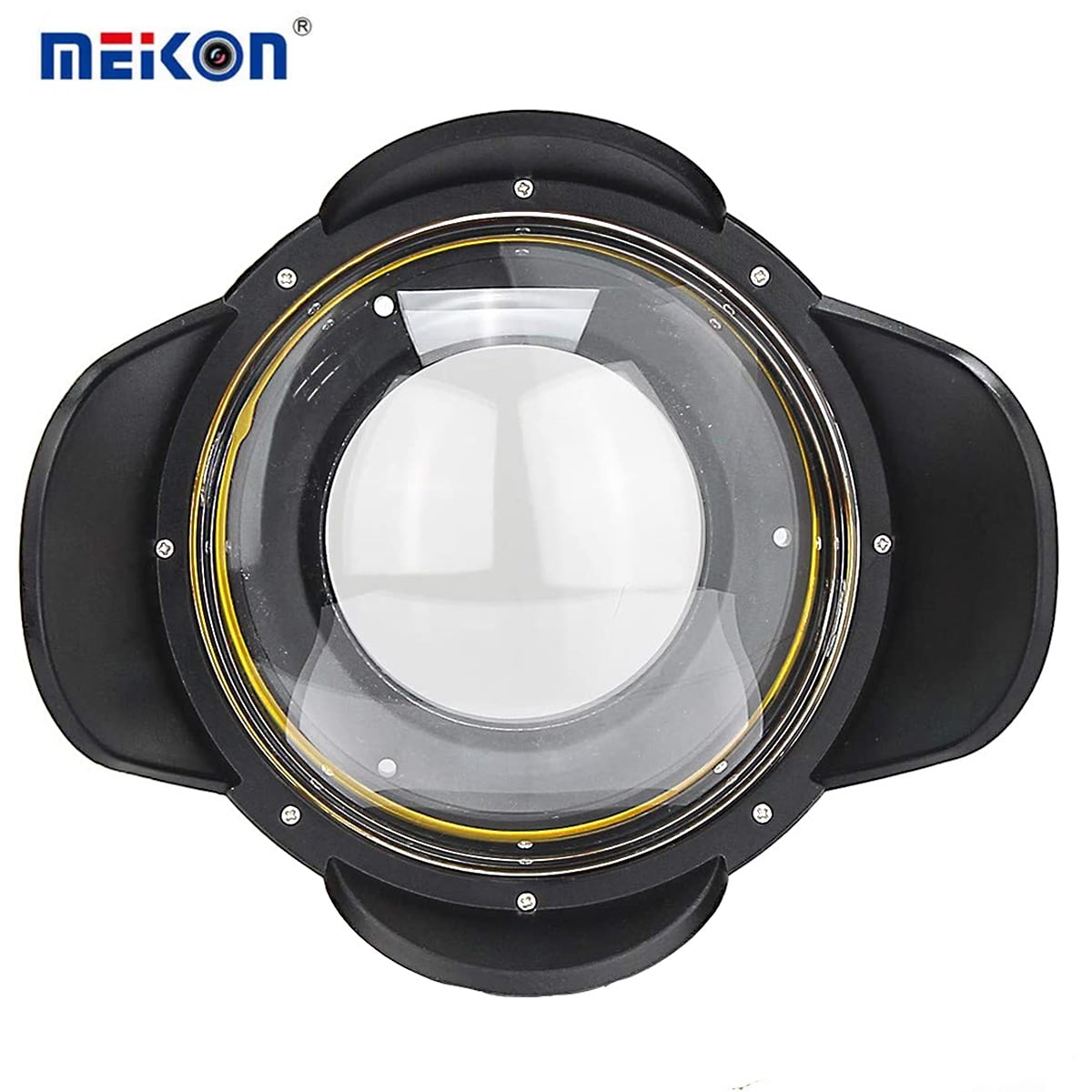 Meikon Fisheye Wide Angle Dome Port Lens Shade Cover for Camera Diving ...
