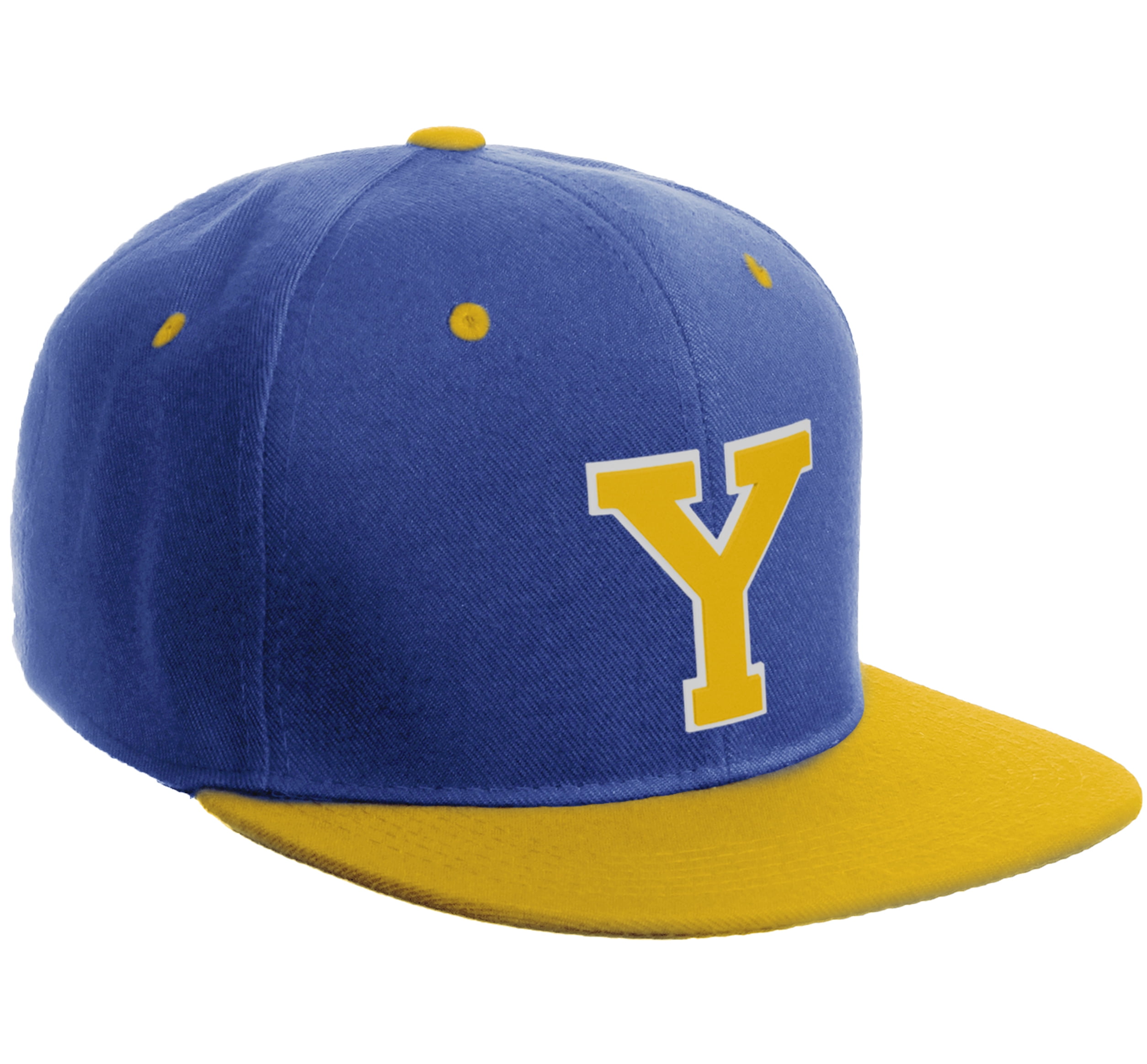 Daxton Classic Snapback Hat Custom A to Z Initial Varsity Letters ...