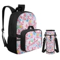 chaqlin Axolotl Print Backpack for Boys with Lunch Box Cooler Water ...