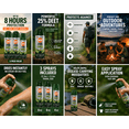OFF! Deep Woods Dry Insect Repellent Spray 3-Pack (2x6oz + 1x4oz) 25% ...