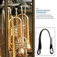 BESTYASH 1Pc Practical Black Tuba Accessory Adjustable Shoulder Strap ...