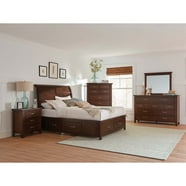 Homestyles Bedford Black Queen Bed, Two Nightstands and Chest - Walmart.com