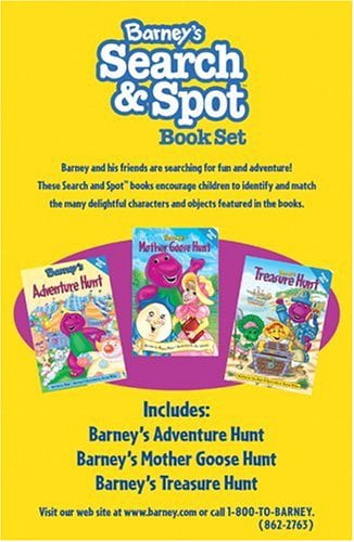 Pre-Owned Barney's Search and Spot Book Set - Walmart.com
