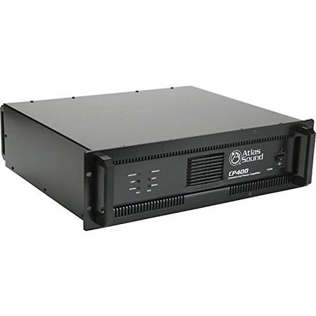 Atlas Sound CP400 Dual Channel Commercial Power Amplifier For Audio ...