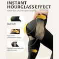 3D Compression Leggings for Women - High Waist Tummy Control Resistance ...
