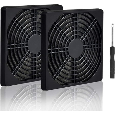 ELUTENG 120mm Fan Filter 2 Pack IP40 Dustproof Blower Guard ABS ...