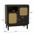 paproos Kitchen Buffet Storage Cabinet, Sideboard Buffet Storage ...