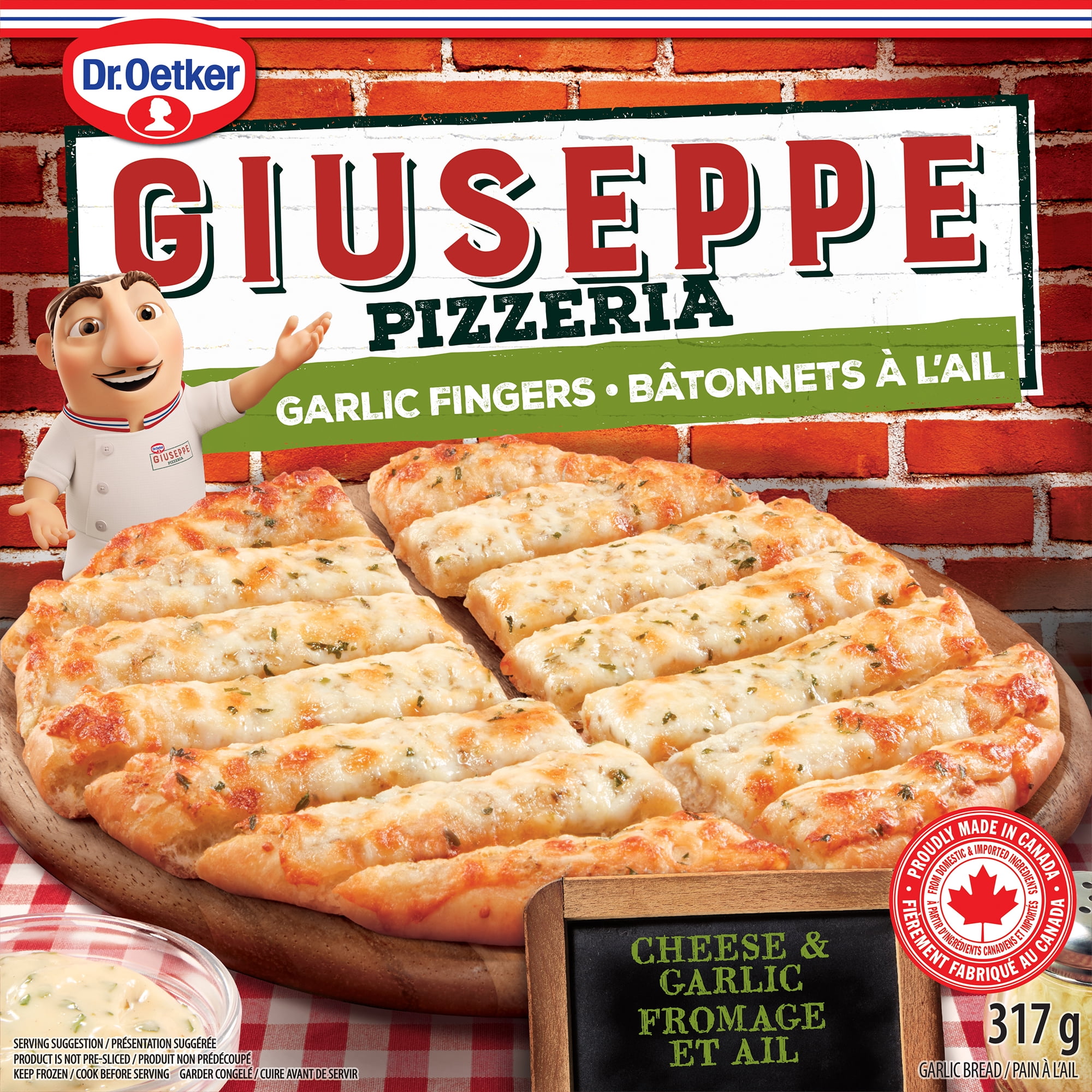 Click here for Dr. Oetker Giuseppe Pizzeria Garlic Fingers Pizza... prices