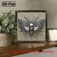 2D Flat, Artwork Featuring a Single Piece of a Vintage-Style Skeleton ...
