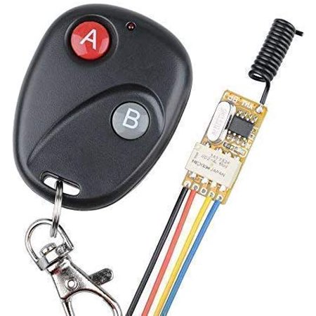 Mini Relay Wireless Switch 12V 433Mhz Remote Control Relay Switch ...