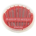 SINGER Hand Needle Compact, 25 Assorted Needles, Darners, Sharps ...
