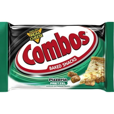 Combos Pizzeria Pretzel Baked Snack Bags, Pizza Flavored, Single ...