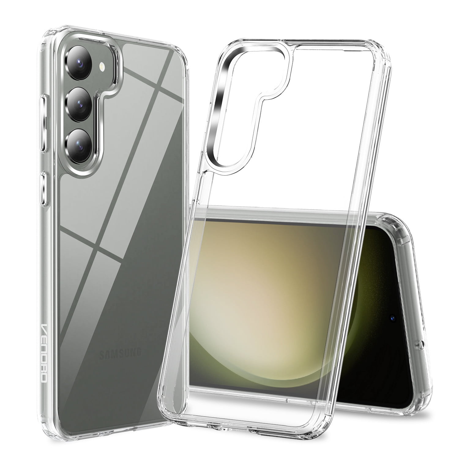 Elegant Choise Case with Screen Protector for Samsung Galaxy S23 Ultra/S23 Plus/S23 Shockproof ...