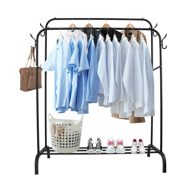 Clothing Racks for Hanging Clothes,Clothes Rack Heavy Duty with Bottom ...