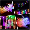 WHATOOK Solar Outdoor Waterproof Teardrop Lights, 39.4FT 100 LED, 8 ...