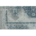 Freida FY25A Blue Grey Vintage Farmhouse Gray Area Rug, 2'6"x8 ...
