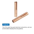 Uxcell 5pcs 13N24 TIG Welding Collet 1/8" (3.2mm) Copper Tungsten ...