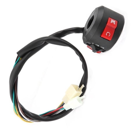 MYG Replacement Motorbike Switch Left Handlebar Switch for Motorbikes ...