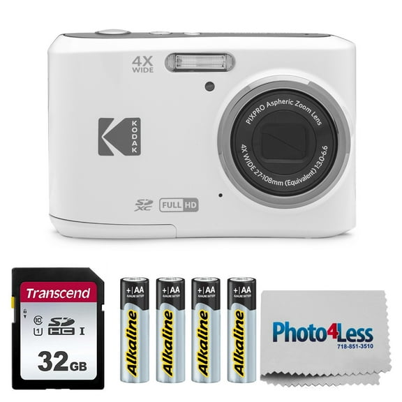 KODAK PIXPRO FZ45 Friendly Zoom Point Shoot Compact Video Photo Digital Camera - Black - Walmart.com