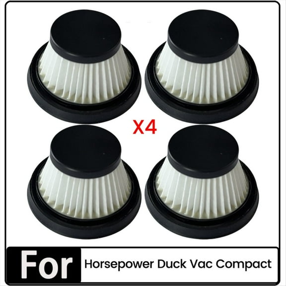 Horsepower Replacement HEPA Filters, Fits Horsepower Duck Vacuum ...